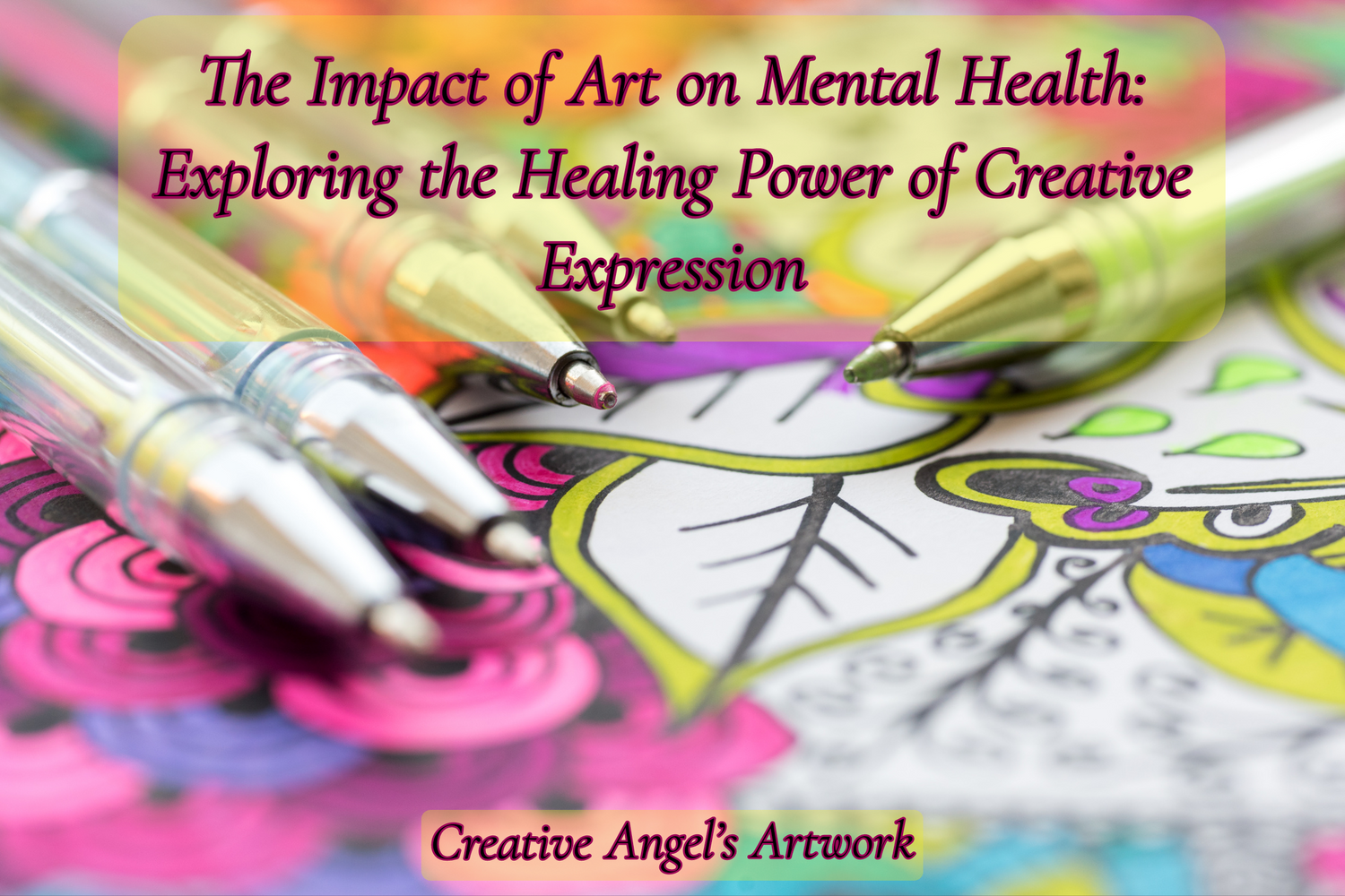 The Impact of Art on Mental Health: Exploring the Healing Power of Cre ...
